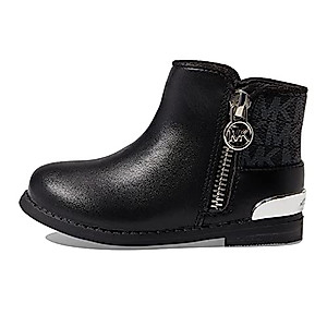 Michael Kors Baby Girl's Emma Theodora (Toddler) Black/Silver 9 Toddler M