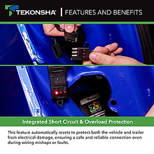 Tekonsha 119191 ModuLite HD Plus Protector with Integrated Circuit and Overload Protection Trailer Light Power Module Kit