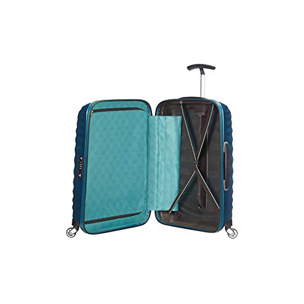 Samsonite Lite-Shock Hand Luggage, 55 cm, 36 Liters, Petrol Blue