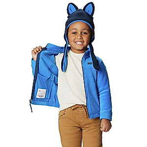 Columbia Toddler Boys Steens Mt II Fleece, Super Blue, 2T