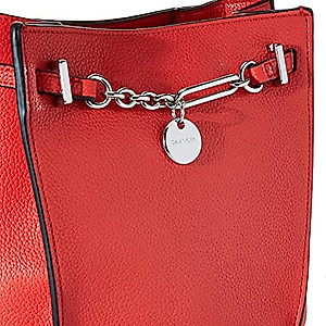 Calvin Klein Lennon Novelty Shoulder Bag, Crimson