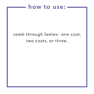 florence by mills Built to Lash Mascara, Black, 0.3 oz / 9 mL