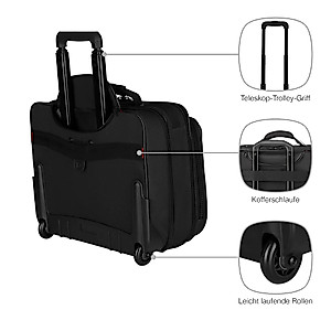 Wenger/SwissGear 600659 17" Trolley Case Laptop Bag Laptop Bags Laptop,42 x 35 x 25 cm, 24 Liter