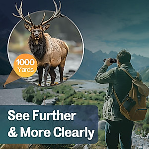 Binoculars for Adults High Powered - 20x52 HD Large View with Clear Low Light - Professional Binoculars for Bird Watching Hunting Stargazing Football Travel Cruise Outdoor Sports with Carrying Bag