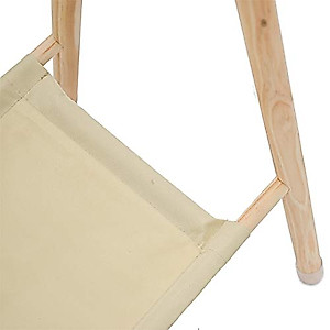 Morimoe Garment Rack for Pets/Dolls/Baby, Hanger Rack, Dress up Storage, Clothes Organizer, Wooden (Beige, Large)