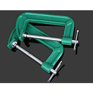 WOIWO 2 PCS Malleable G C Type Woodworking Clamp Manual Quick Fixing Clamp Clamp G Type Clamp C Type Clamp