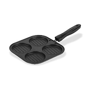 Shoppee Non-Stick Pan for min Pancakes and Uttapam. Makes 4 pancakes in a go.