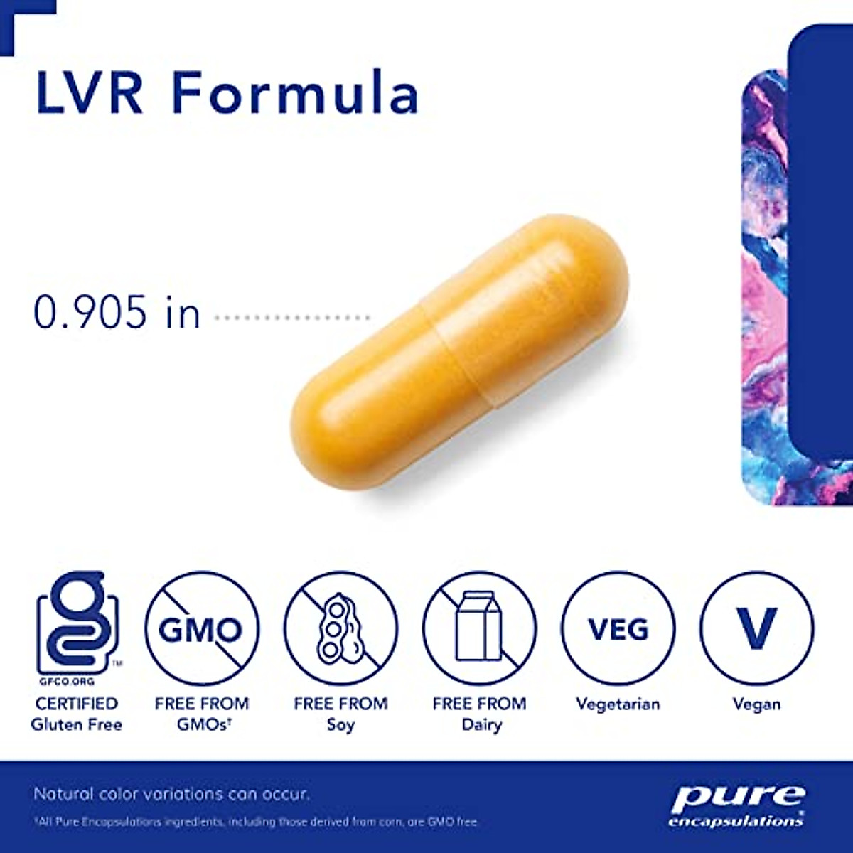 Pure Encapsulations LVR Formula | Hypoallergenic Supplement with Antioxidant Support for Liver Cell Health | 60 Capsules