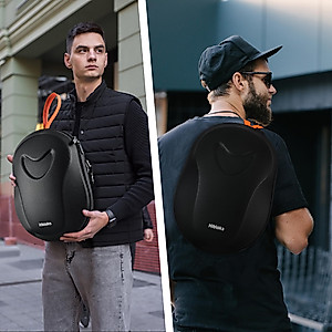 RCGEEK HiBloks Carrying Case for Meta Quest 3 Accessories, Hard Travel Case for Oculus Quest 3 All-in-One VR Headset and Controllers, Quest 3 Backpack Portable Storage Bag