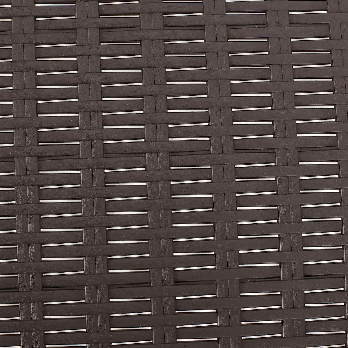 Christopher Knight Home Blanche Outdoor Faux Wicker Chaise Lounge, Dark Brown