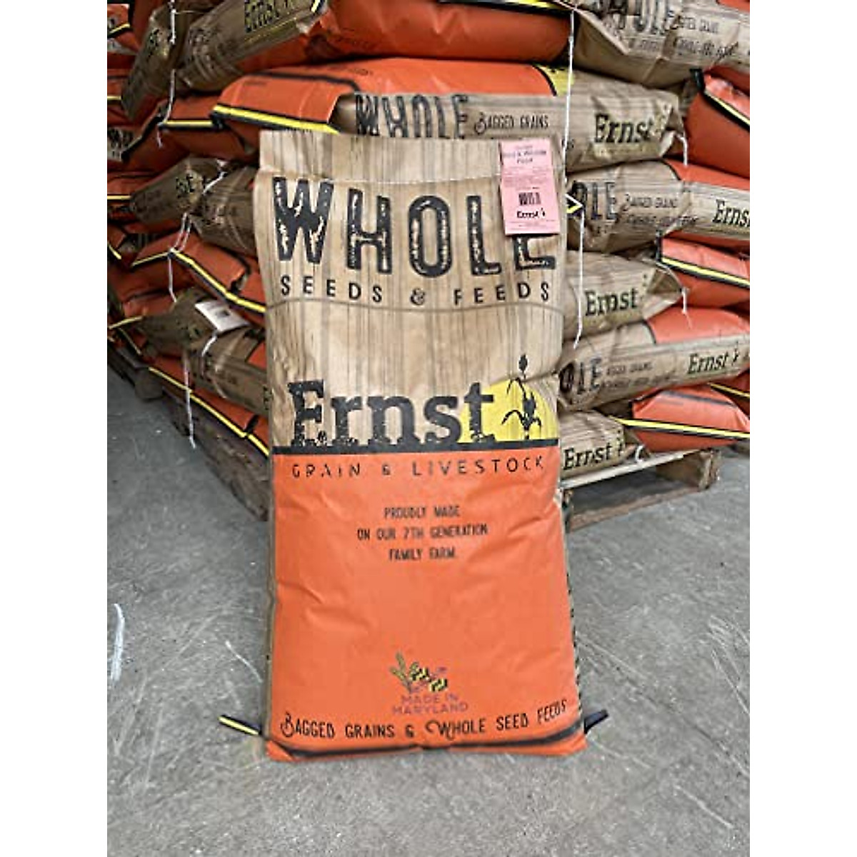 Ernst Grain Cracked Corn, Non-GMO – Perfect Feed for Ducks, Squirrels, Chickens, Ducks, Deer, Rabbits, Geese, and More! (50 lb)