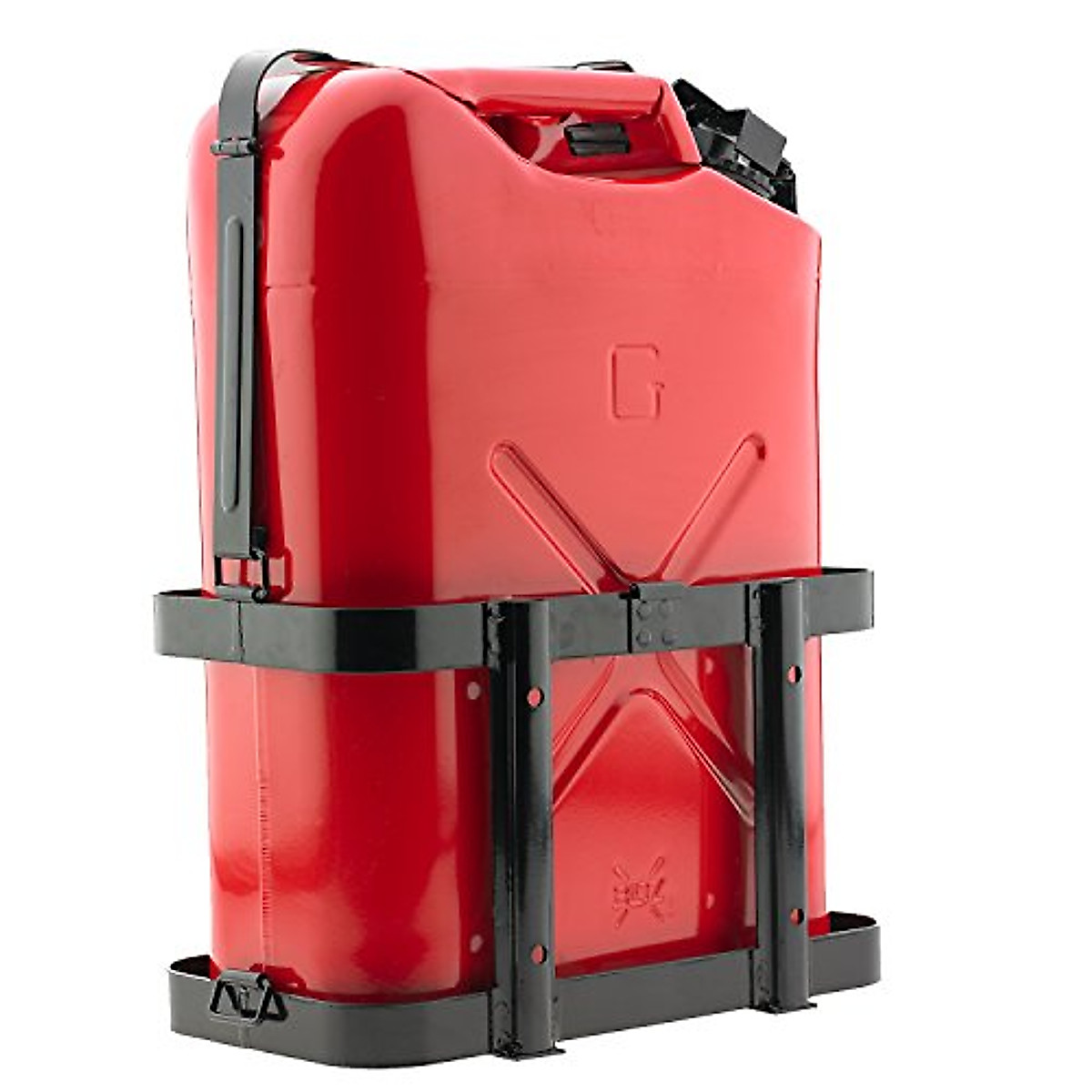 Smittybilt 2798 Jerry Gas Can Holder,Black