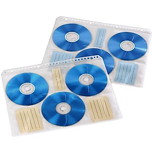 Hama | CD Index Sleeves | 60 CDs | Transparent