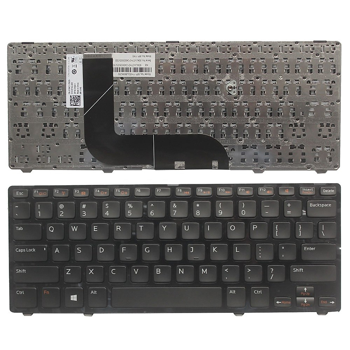 New Laptop Replacement Keyboard for Dell Vostro 3360 V3360 MP-11K53US6442W US Layout