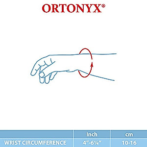 ORTONYX Kids Thumb Immobilizer Brace Thumb Spica Support Splint- Pain, Sprains, Strains, Carpal Tunnel & Trigger Thumb Stabilizer - Wrist Strap - Left and Right Hand / ACJB2303