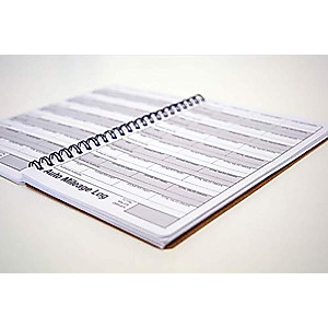 Auto Mileage & Expense Notebook – Vehicle Mileage Log, Miles Log Book to Track Over 400 Rides or Sessions, Track Odometer for Business Driving or Rideshare Apps – 5 x 8 Inches, 60 Pages (Pack of 1)