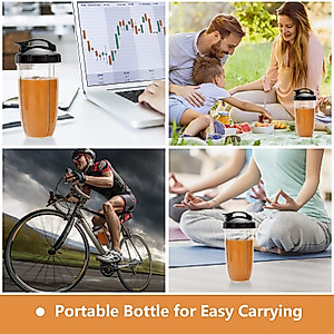 COSTWAY Nutri Blender, 1000 Watt Base for Juices, Shakes & Smoothies Personal Blender, Black