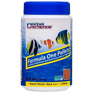 Ocean Nutrition Formula One Pellets 14-Ounces (400 Grams) Jar - Small Pellet Size