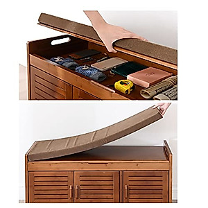 Free Standing Shoe Racks Shoe rack, Entrance shoe changing stool, home shoe cabinet, multi-functional doorway shoe bench, with door storage stool, storage stool, sitable shoe rack ( Size : 90cm*32.5cm