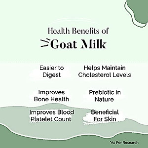 HYE FOODS Goat Milk Powder | Pasture Grazed I Whole Milk Powder | 7.05 Oz (200gms)