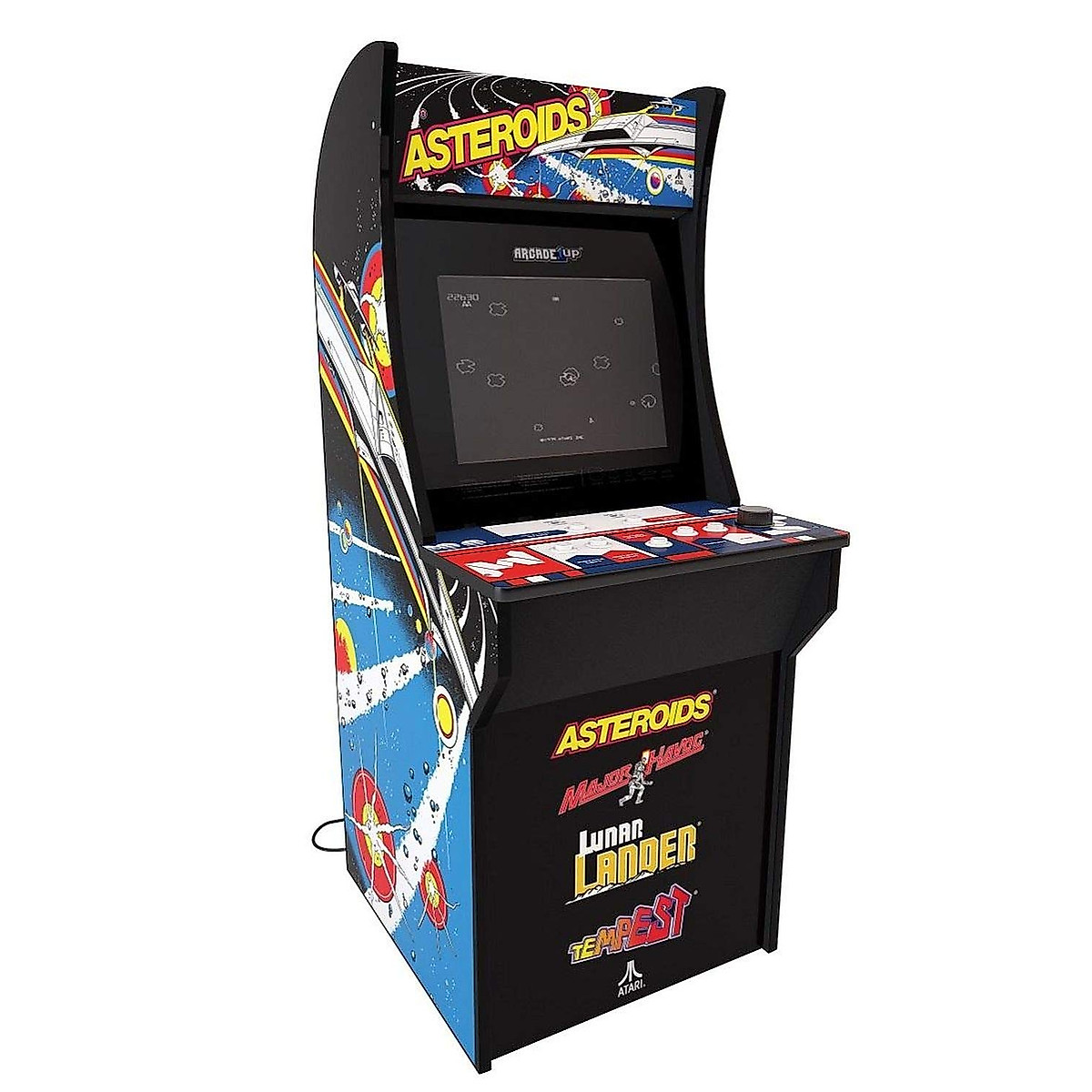 ARCADE1UP Classic Cabinet Home Arcade, 4ft (Asteroids)