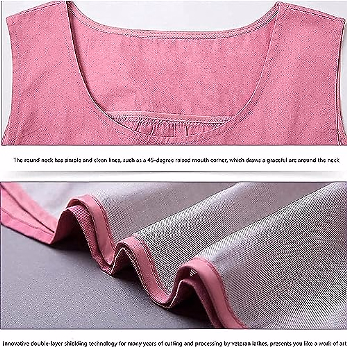 EMF Radiation Protective Clothing, Radiation Protective Maternity Clothing Conductive/Shielding EMF Radiation Protection Silver Fabric RFID Blocking