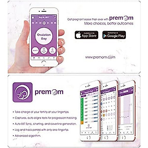 Easy@Home Ovulation Test Strips and Pregnancy Test Strips Combo Kit, Package May Vary (100LH+20HCG)