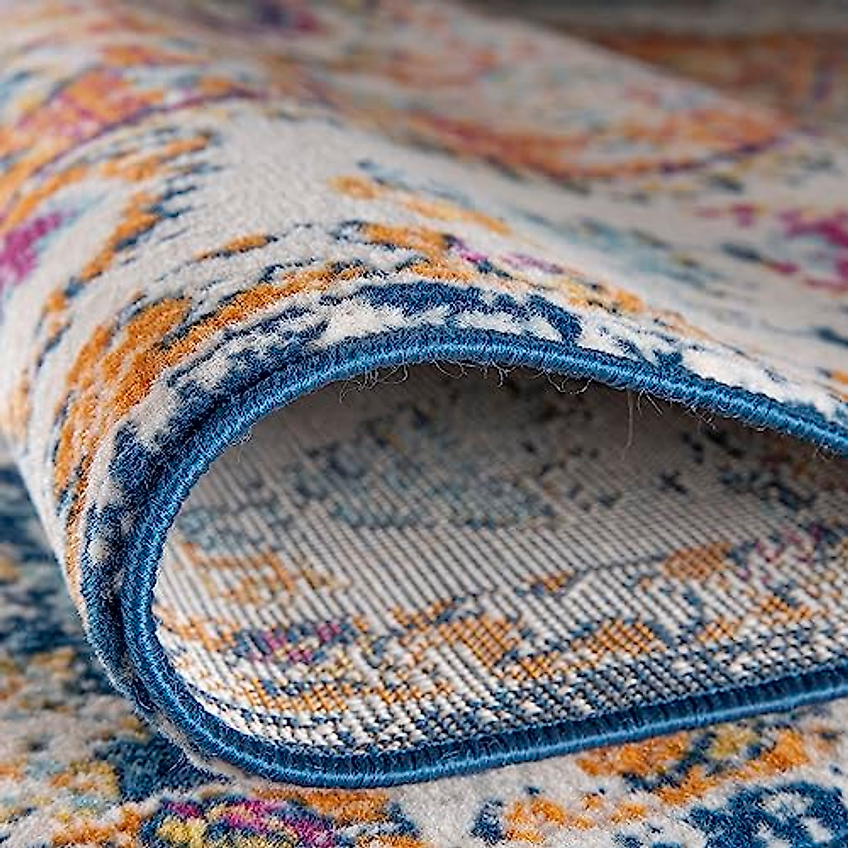 Rugshop Vintage Distressed Bohemian Area Rug 3'3" x 5' Multi