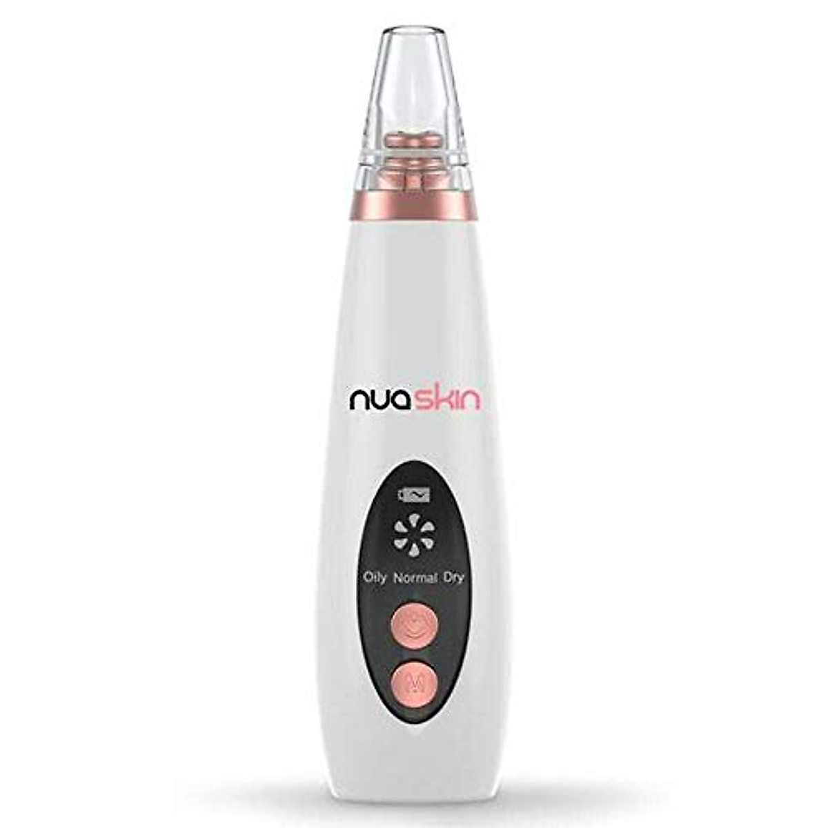 Blackhead Remover Pore Vacuum & Pore Cleaner - Nuaskin Upgraded Pimple & Acne Removal Tool for Blackhead & Whitehead Acne - Face Pore Vacuum with 6 Suction Heads, Adjustable Suction, USB Rechargeable