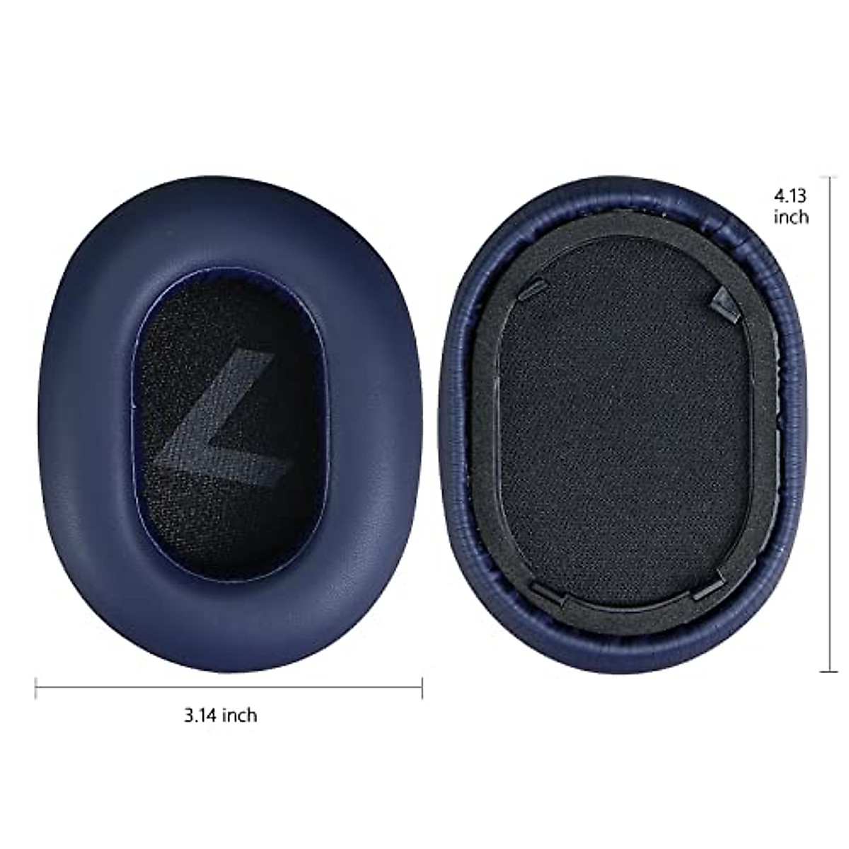 MOLGRIA GO 810 Protein Leather Ear Pads Cushion Replacement Earpads for Plantronics BackBeat GO 810 Over-Ear Wireless Headphones(Blue)