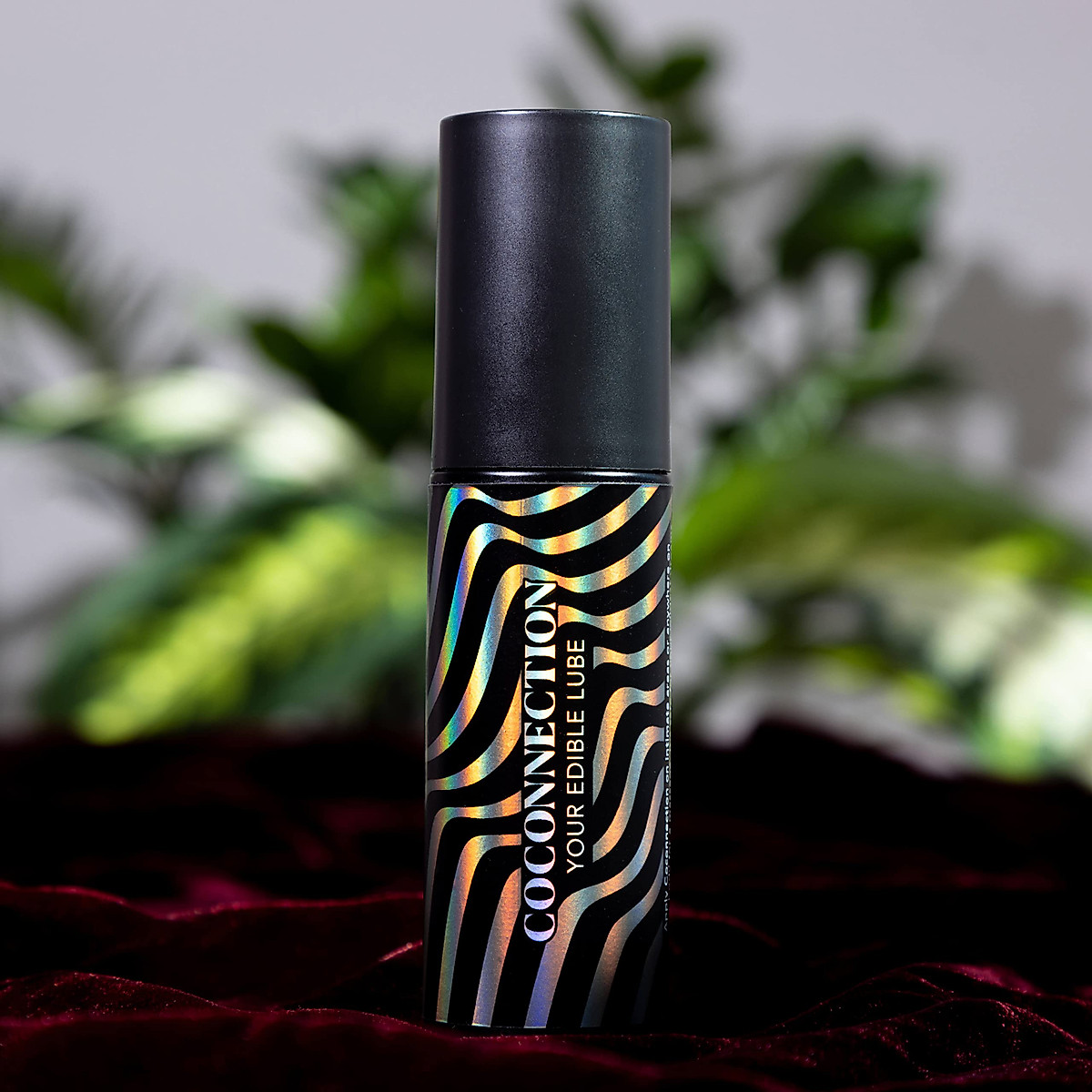 Body Connection Lubricant Oil 100% Organic Coconut Oil with Vitamin A & E - for Sex, Foreplay, or Massages - Safe for Sensitive Skin - Your Edible Lube - 60ml / 2oz