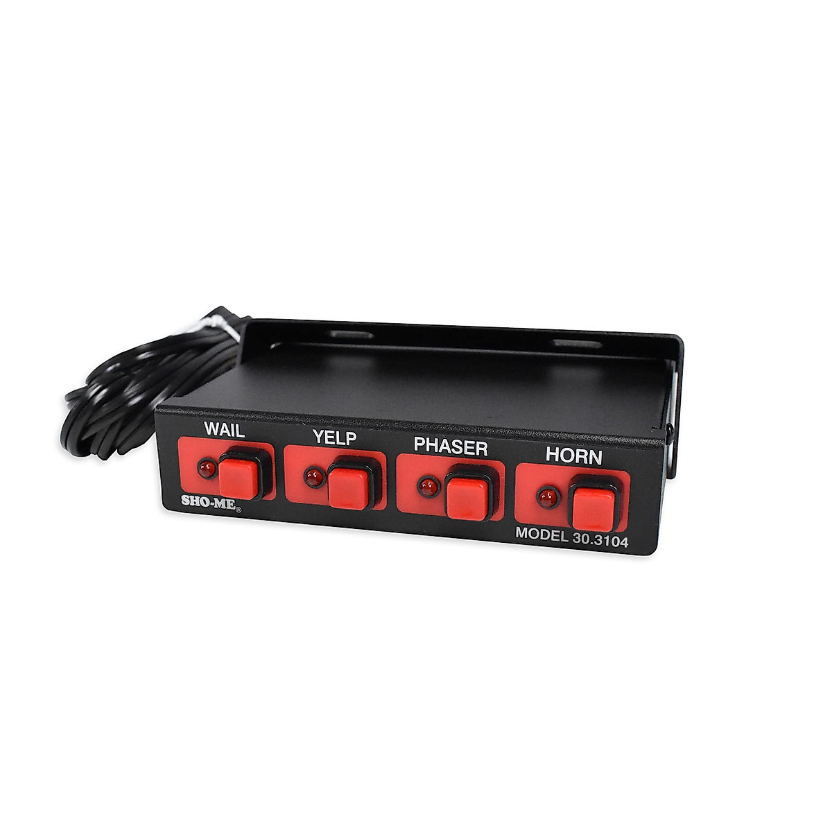 Able 2 / Show-Me 30.3104 Siren Full Feature Dash Mount