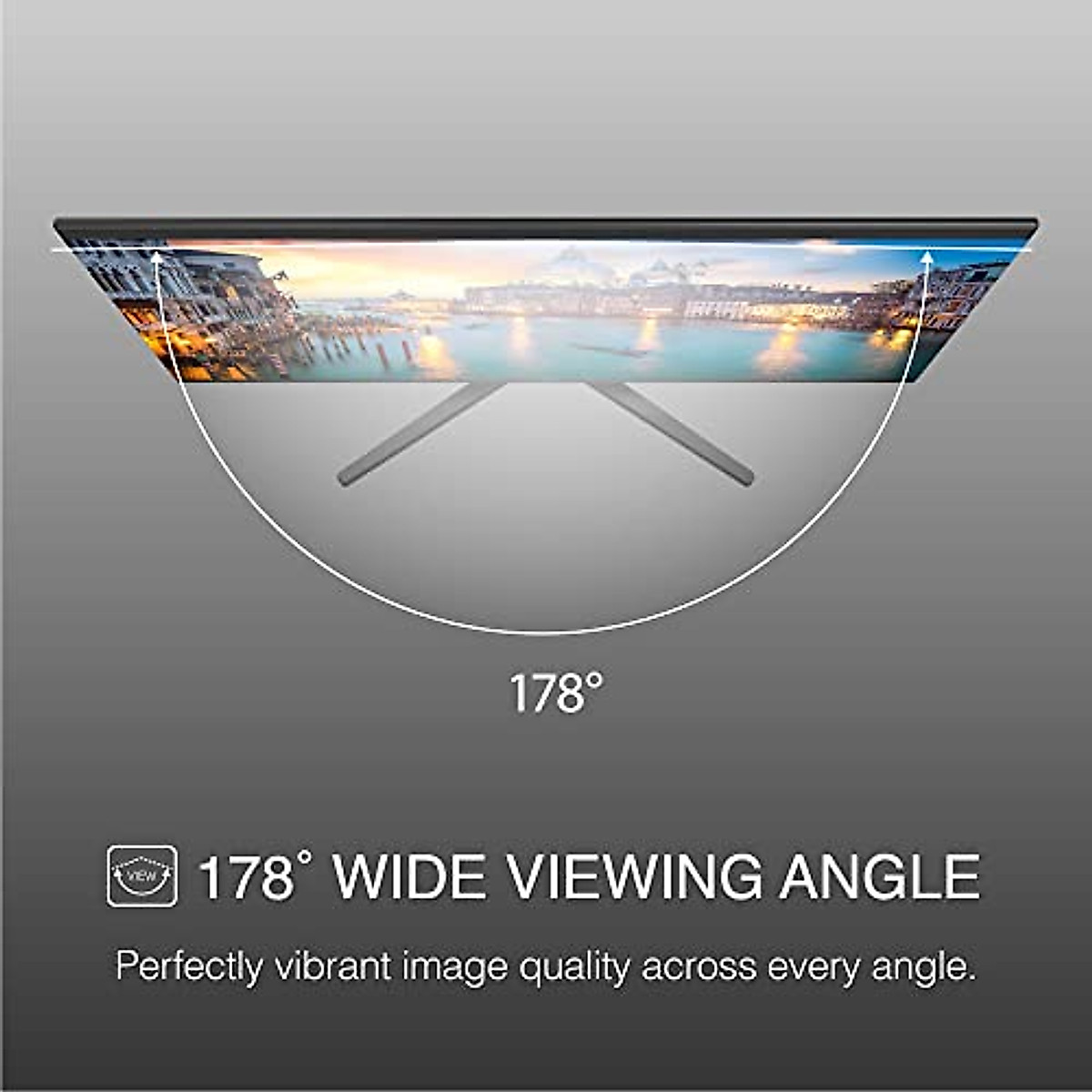 Packard Bell 24 Inch Monitor FHD 1920 x 1080 Computer Monitor, 75 Hz, 5 Milliseconds, Dual Monitor, Ultrawide Monitor, VESA Mount, Tilt, VGA and HDMI Monitor, Basic Monitor and Gaming Monitor – 2 Pack