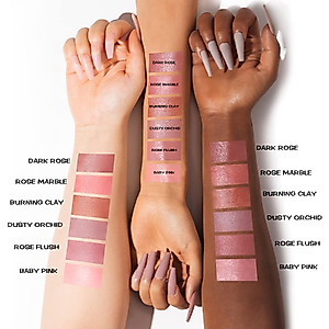 FOCALLURE Cream Blush Makeup,Buildable Blush Stick for Cheeks,Matte and Dewy Finish,Long Wearing,Easy Application,Lightweight Multi Stick,ROSE MARBLE