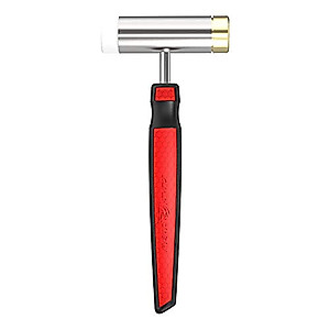 Real Avid Hammer Set with Pin Alignment Tool for Gunsmithing, 4 in 1 Hammer Tool Set Includes, Hammer, 4 Hammer Head Tips, Brass, Nylon, Steel, Rubber Driving Heads & Molded Carry Case