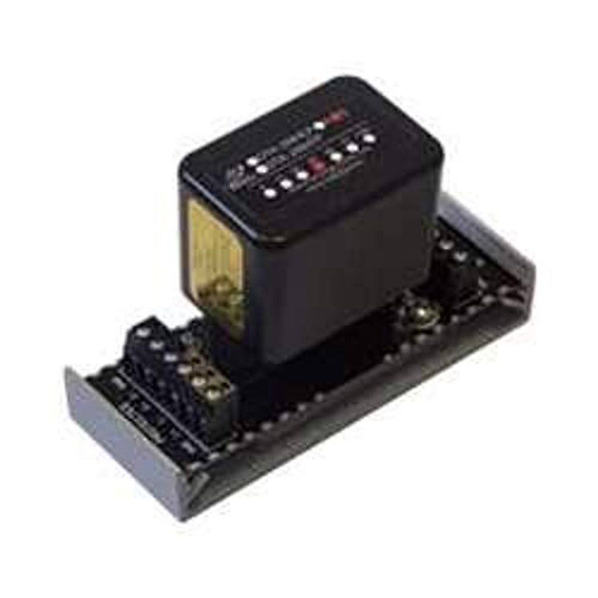 DITEK DTK-2MHLP36BWB 2 Pair, Hybrid Field Replaceable Suppression Module W/Hardwired Base, 36 V, Rack Mount, 5 AMP