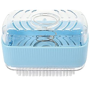 LIFKOME Laundry Brush Box Foaming Soap Dish Soap Dispenser Multitools Soap Storage Case Bar Soap Holder Foaming Soap Holder Soap Roller Dispenser Brush Holder Multifunction Travel Pp