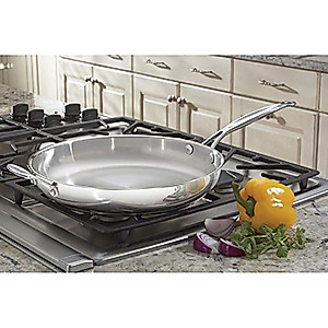 Cuisinart Stainless Steel 12-Inch Nonstick Skillet
