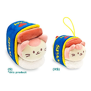 Anirollz Stuffed Animal Plush Toy - Official SPAM Musubi Blanket Outfitz Doll | Soft, Squishy, Warm, Cute, Comfort, Safe| Pillow with Puppy - Birthday Decorations Graduation Gift 6" Puppiroll