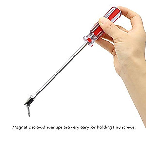 T15 T20 T25 T27 T30 Torx Screwdriver Set, 6inch Magnetic Torx Driver Star Bit Screwdrivers for Computer Repairing, Automobile Tools and Home Appliances,5-Piece