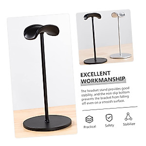 Parliky Headphone Stand Headphone Holder Computer Holder Desktop Computer Stand Gaming Accessories Headphone Display Stand Computer Accessories Aluminum Alloy Headset Organizer