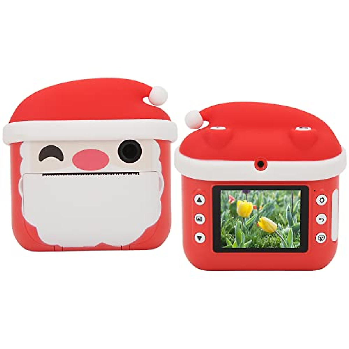 DAUERHAFT Instant Print Camera, Instant Photo Cameras Practical Dropresistant Fashionable Highgrade with HD Eye Protection Screen for Christmas for Children