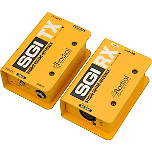 Radial Engineering SGI Studio Guitar Interface System includes Free Wireless Earbuds - Stereo Bluetooth In-ear and 1 Year Everything Music Extended Warranty