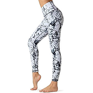 Dragon Fit Compression Yoga Pants with Inner Pockets in High Waist Athletic Pants Tummy Control Stretch Workout Yoga Legging