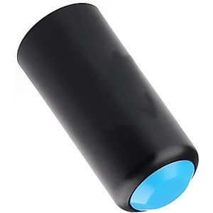 Microphone Cover 4pcs Microphones Battery Cover Wireless Mic Battery Screw on Cover for PGX2/4SLX24/SM58/PG58/ (Blue)