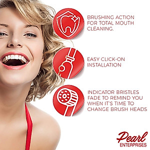 Replacement Brush Heads Compatible with Oral B Braun Electric Toothbrush- 16 Pk of Generic Assorted Brushes for Oralb- 8 Cross & 8 Floss- Fits Oral-b Pro 1000, Vitality, Triumph, Kids + More!