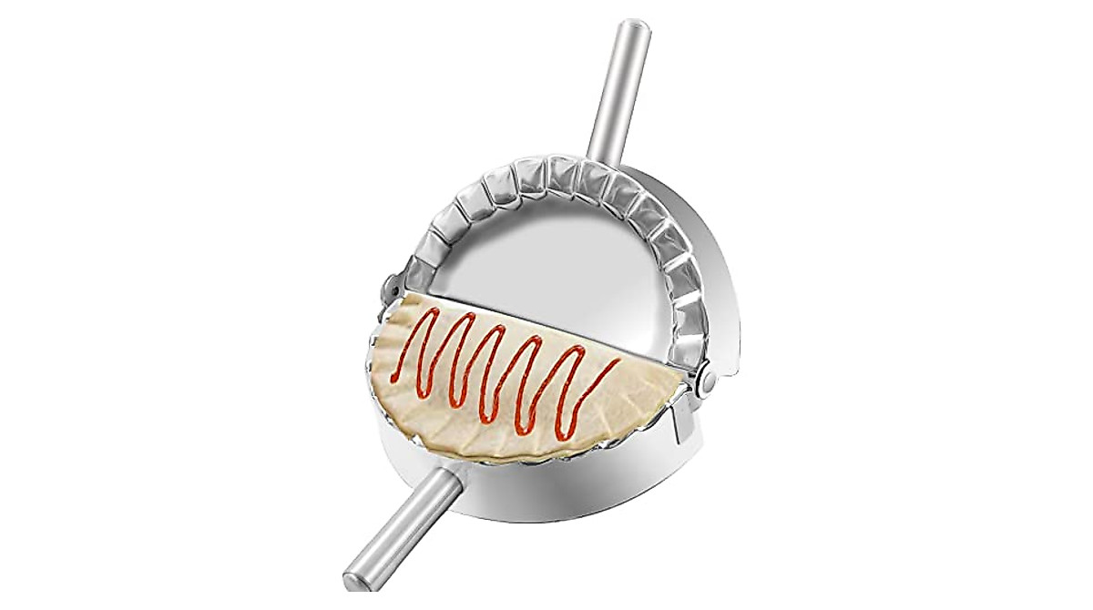 COTEY 6 Inch Empanada Press - Large Stainless Steel Dumpling Maker