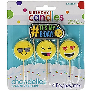 Emoji Birthday Candles | Party Supply
