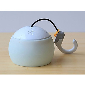 Snow Peak's Hozuki Lantern, Bark, ES-070BR, Made in Japan, Lifetime Product Guarantee, Lightweight, Compact for Camping or Backpacking, Camping Light