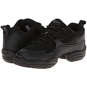 Capezio Women's DS11 Fierce Dance Sneaker,Black,9 M US